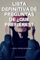 + 200 Preguntas de ¿Qué Prefieres? LISTA Definitiva